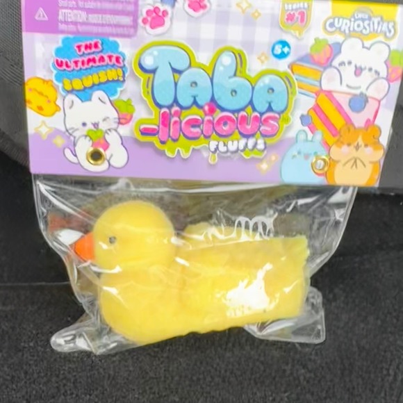 Little Curiosities | Toys | New Tabalicious Fluffs Series Yellow Duck ...